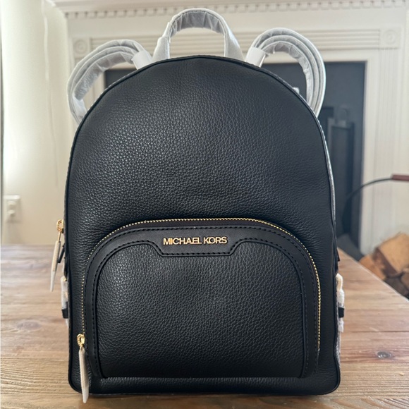 Michael Kors | Bags | Michael Kors Jaycee Medium Logo Backpack | Poshmark